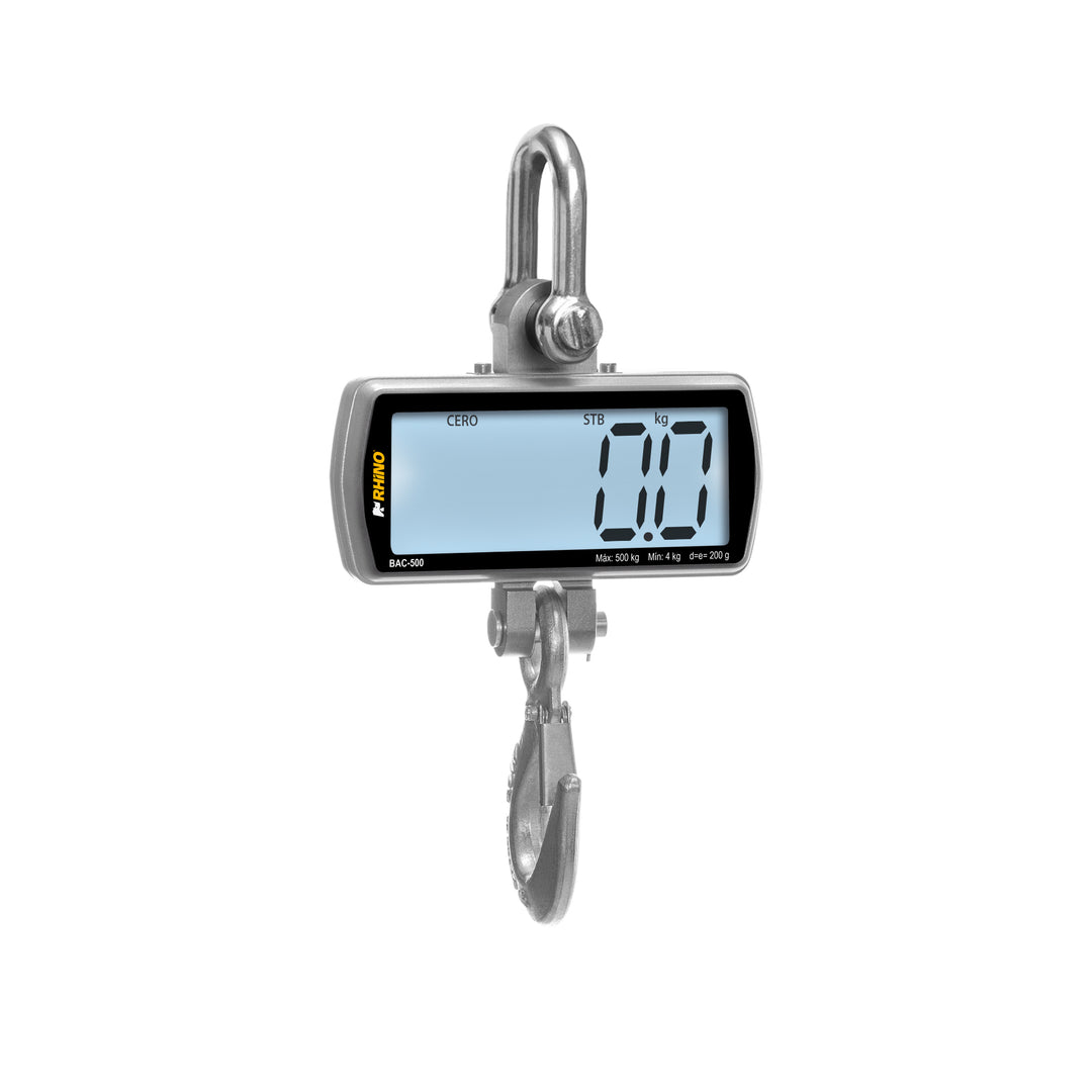 Báscula Electrónica Colgante 500 kg – Básculas electrónicas